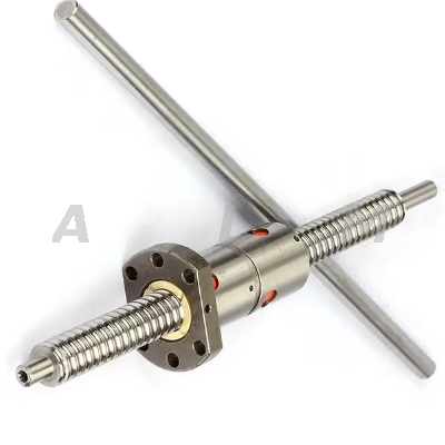 High Rigidity Double Nut Diameter 16mm Preload DFU1604 Ball Screw from ...