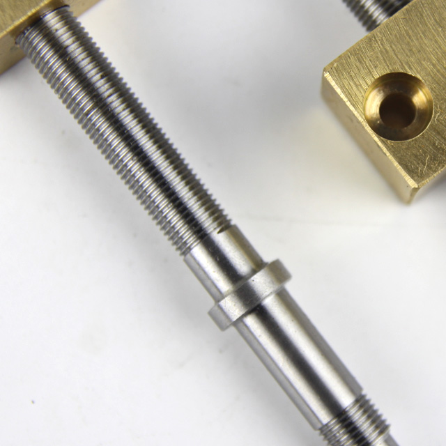 Fine Pitch M10X1 Precision Triangular Thread Lead Screw from China ...