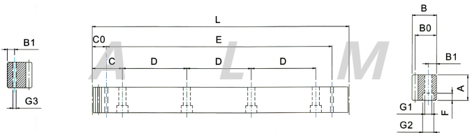 High Precision Rack and Pinion for CNC Router from China manufacturer - ALM