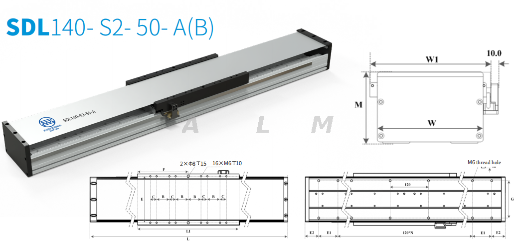 High Speed Magnetic-track-free Linear Motor Module for Ic Package from ...